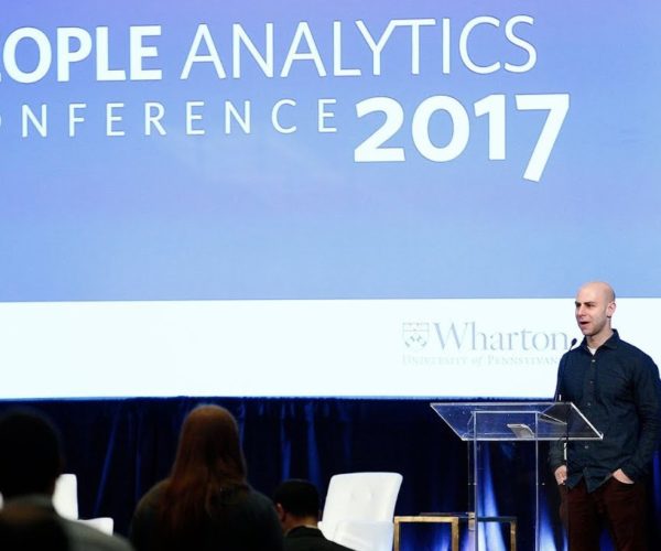 Wharton People Analytics Conference 2017: Closing Remarks by Adam Grant ...