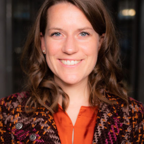 Eva Murray with Cade Massey at the 2019 Wharton People Analytics ...